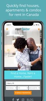 RentFaster.ca - 在加拿大寻找租赁住房变得更容易了。只要您方便，随时可以在iP