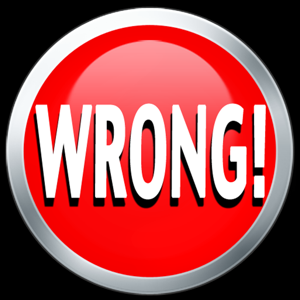 错的按钮！ (Wrong Button!) - 这款自包含的应用程序提供四种不同的“错误”声音，包括男子尖叫