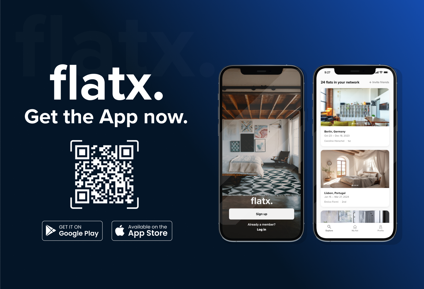 flatx - flatx，颠覆传统租房体验。连接社交圈，分享并发现身边独特