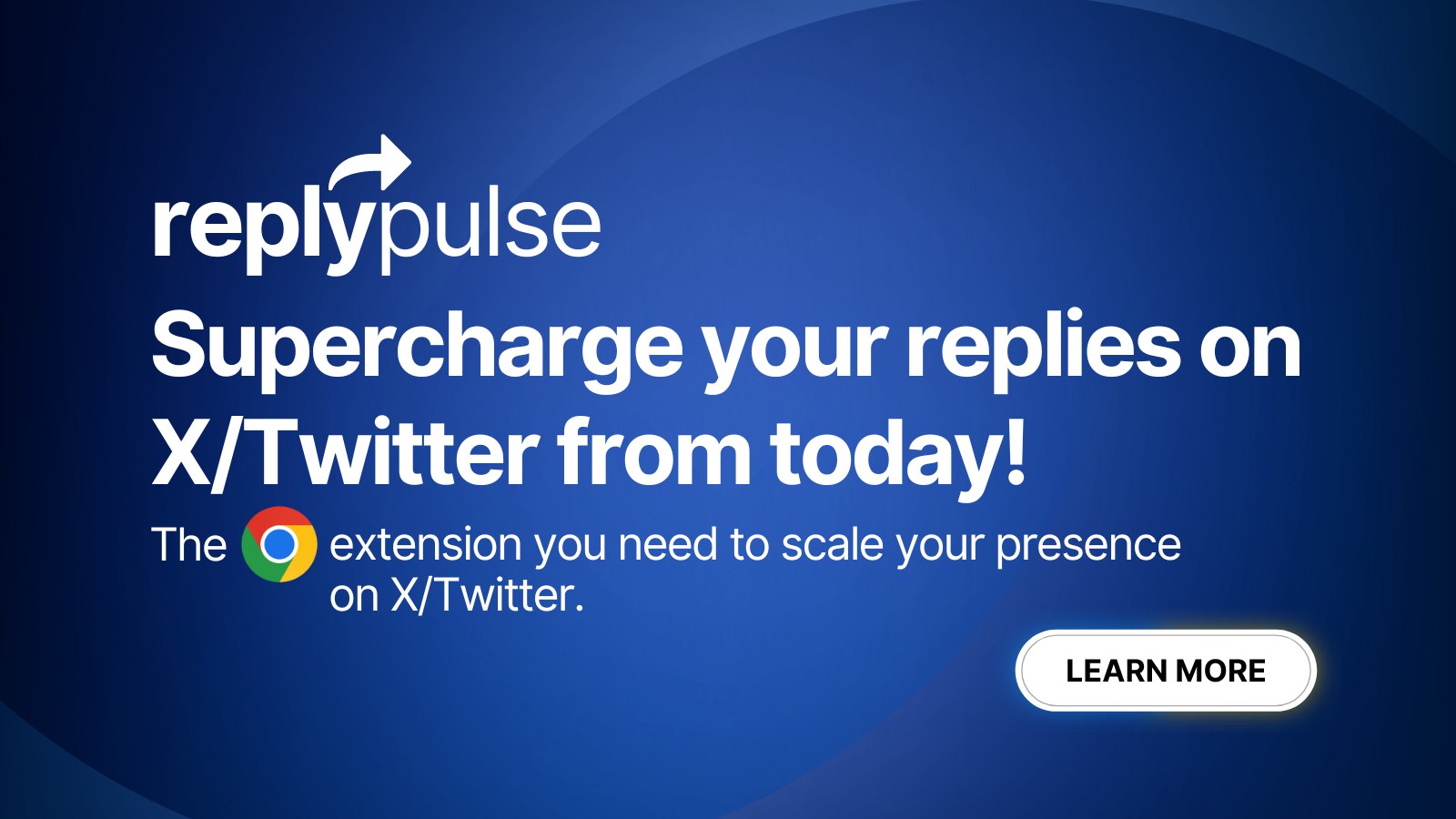 ReplyPulse: AI Reply Generator for X/Twitter - AI reply generator built for X