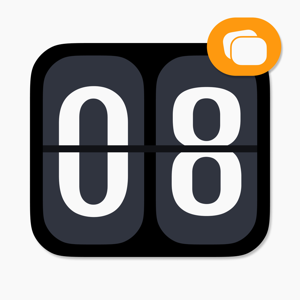 复古数字时钟 - 桌面翻页极简全屏时钟 - Meet Digits - an app that lets