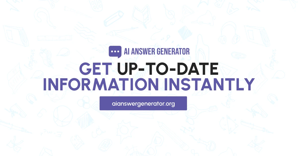 AI Answer Generator - Ask AI questions - AI answer generator helps you