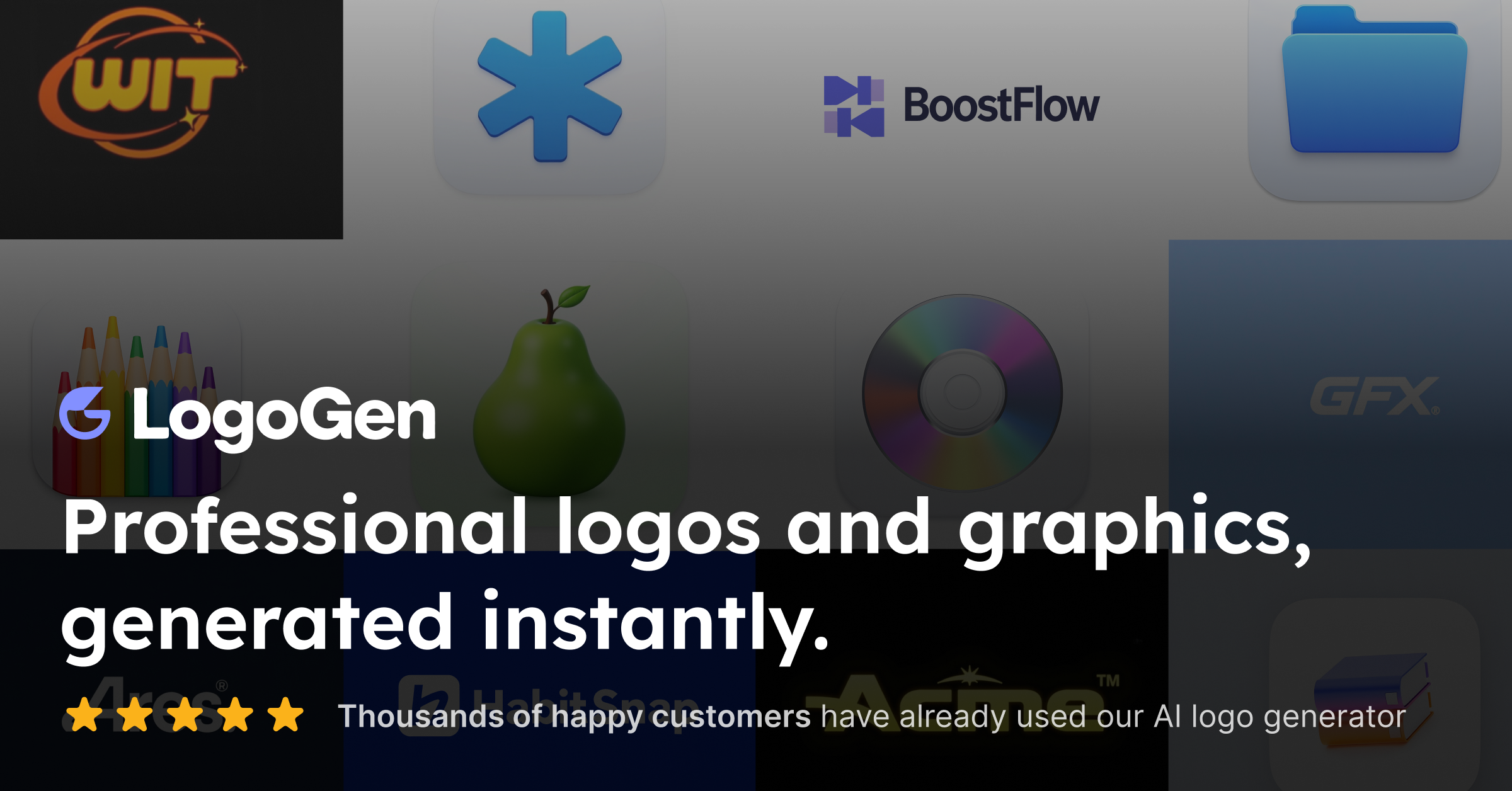 LogoGen | The #1 AI Logo Generator for Professional Logos and Graphics ...