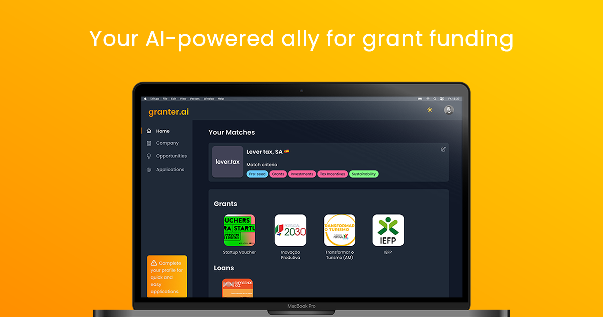 Granter.ai | AI-powered ally for grant funding - Granter.ai helps you ...