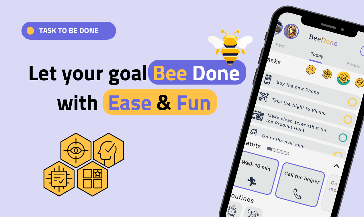 BeeDone - Maximize your productivity wit