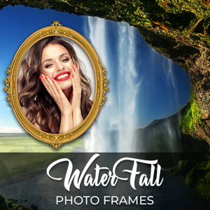 Waterfall Photo Frames Deluxe - This is the right moment to ma