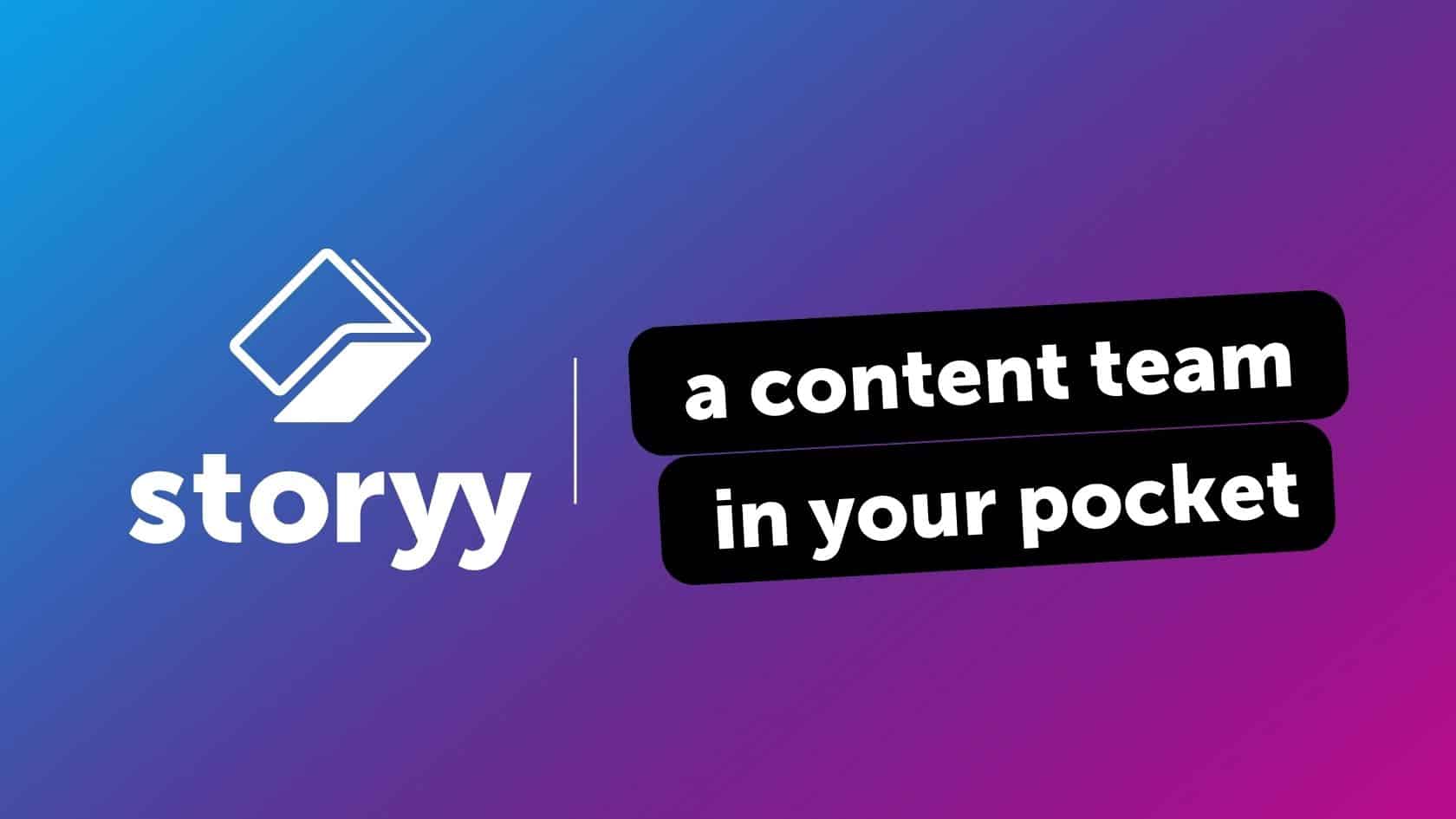 Storyy - Storyy 为您的社交媒体内容提供全方位支持。无论是视频编