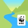 WWF Free Rivers - 这是一个 AR 类的环保风景类河流游戏，一条河流的两岸都有人