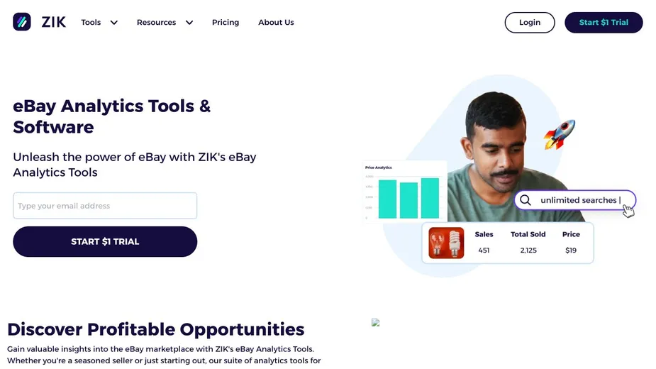 ZIK Analytics - ZIK Analytics是一款专为eBay、Shopify