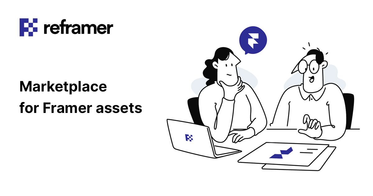 Reframer — Marketplace for Framer assets - An unified platform for all re