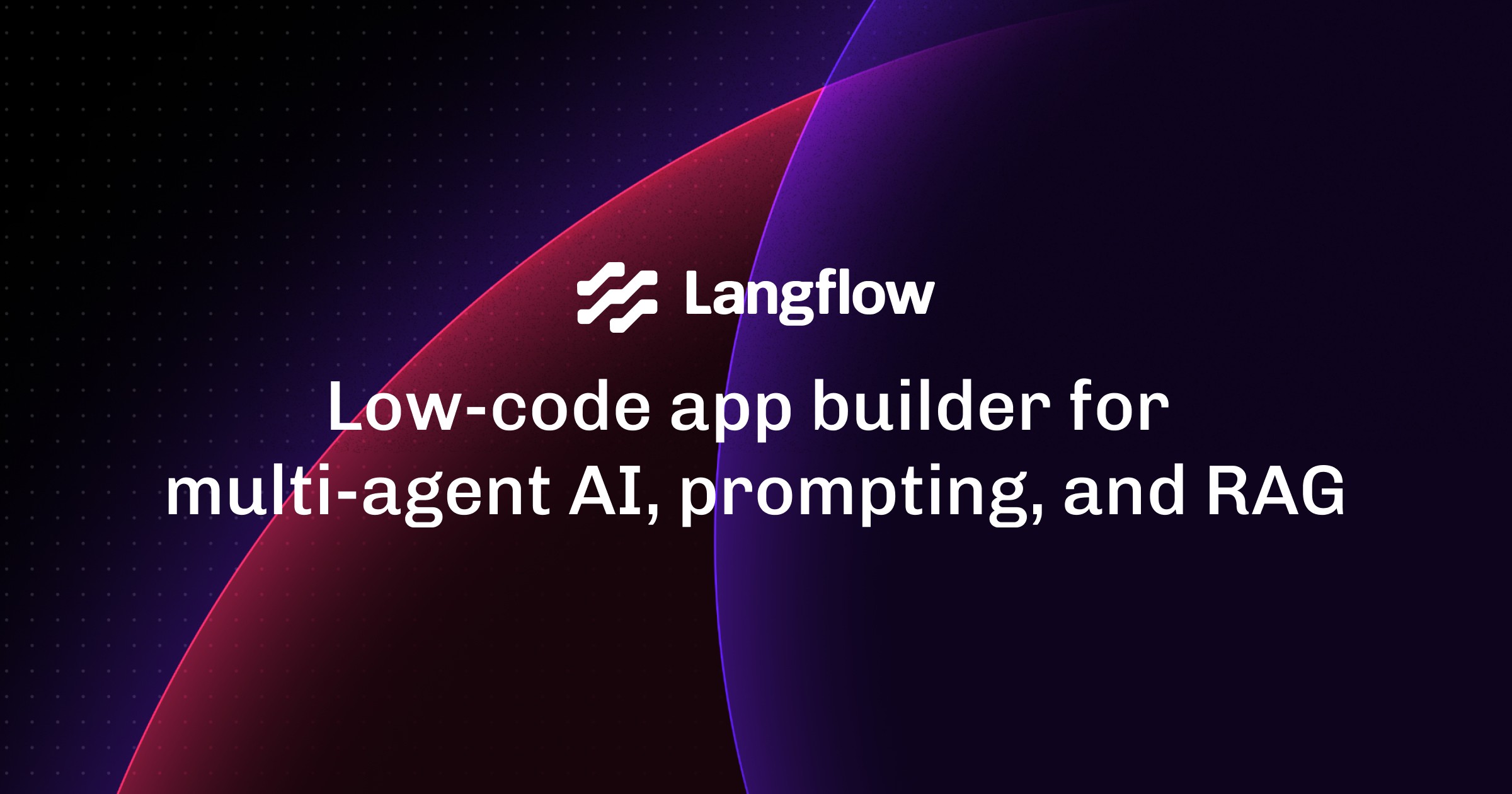 Langflow | Low-code AI builder for agentic and RAG applications - Langflow is a low-code AI buil