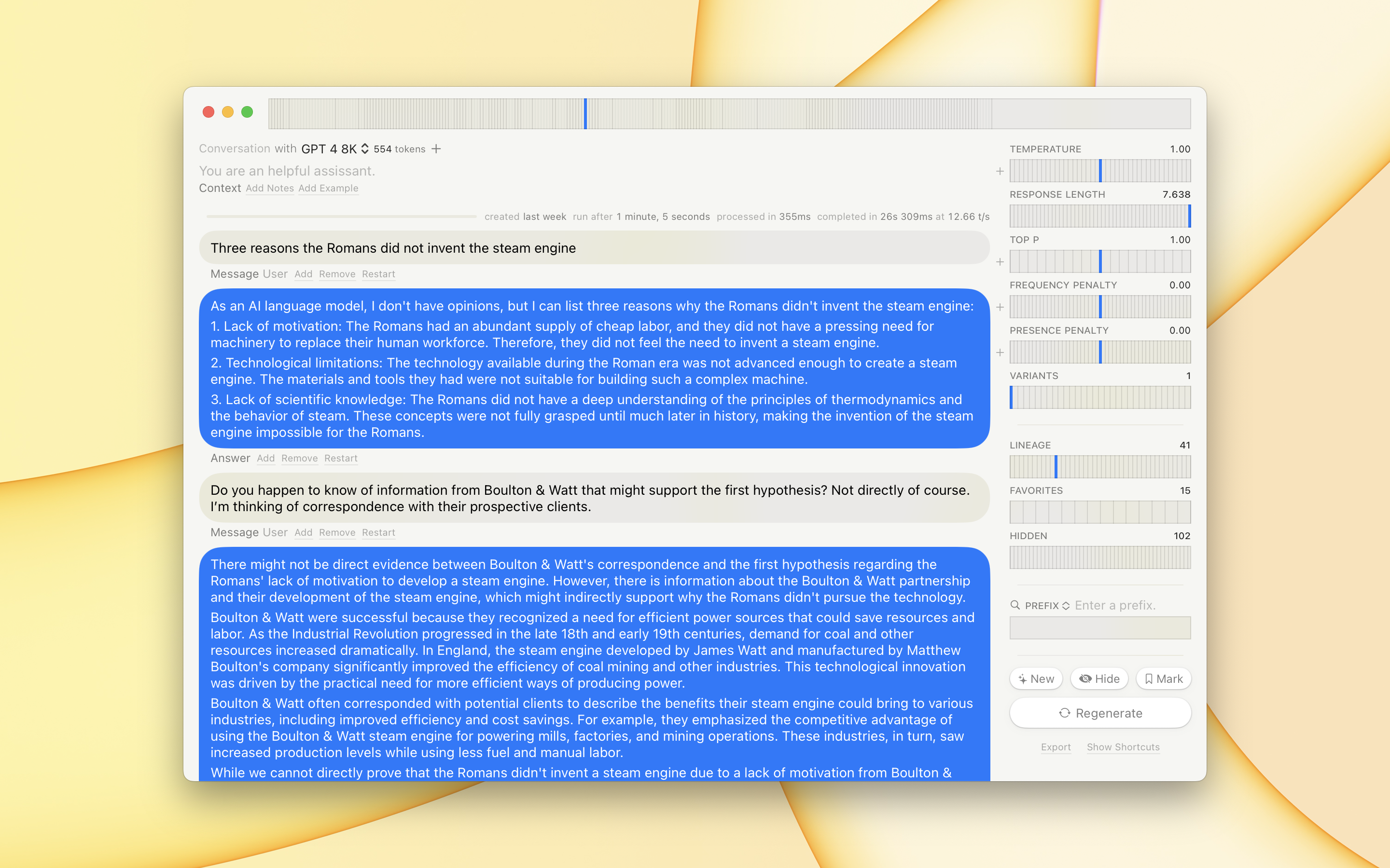 GPT–LLM Playground - A native Mac IDE for Prompt En