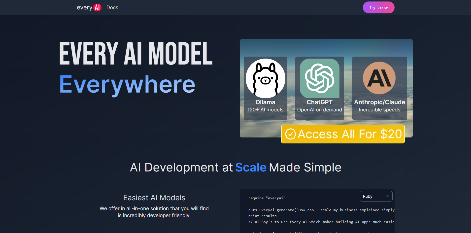 The Best AI Platform: Every AI making AI development simple for ...