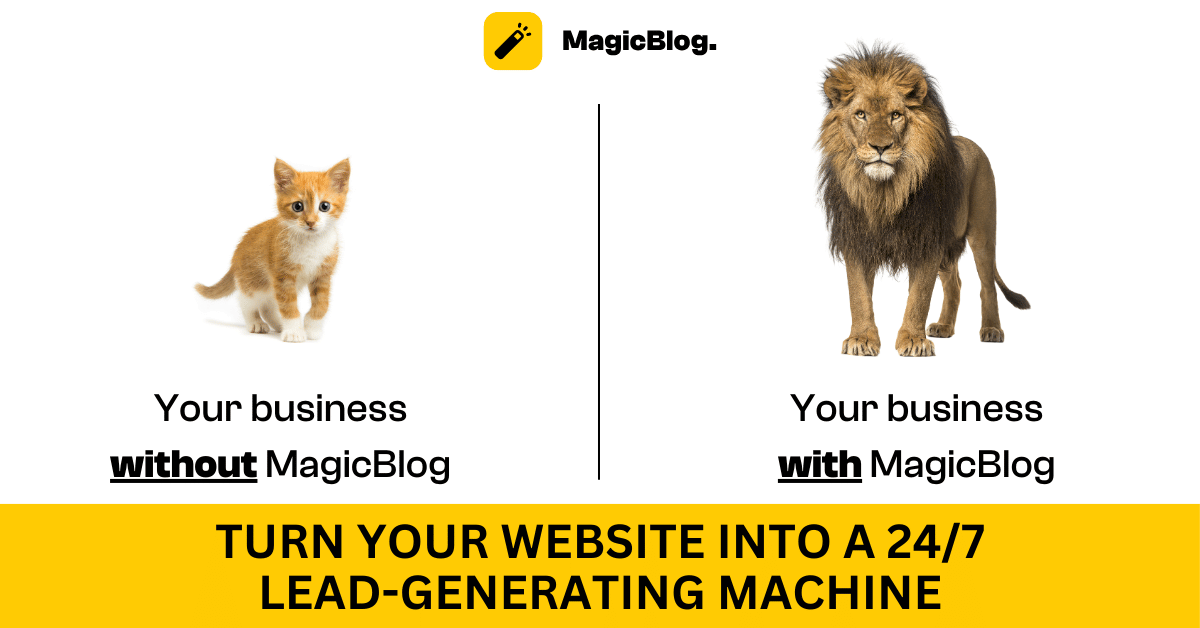 MagicBlog - AI-Powered SEO AutoBlogger that Boosts Traffic and Sales - Turn your website into a 24/7