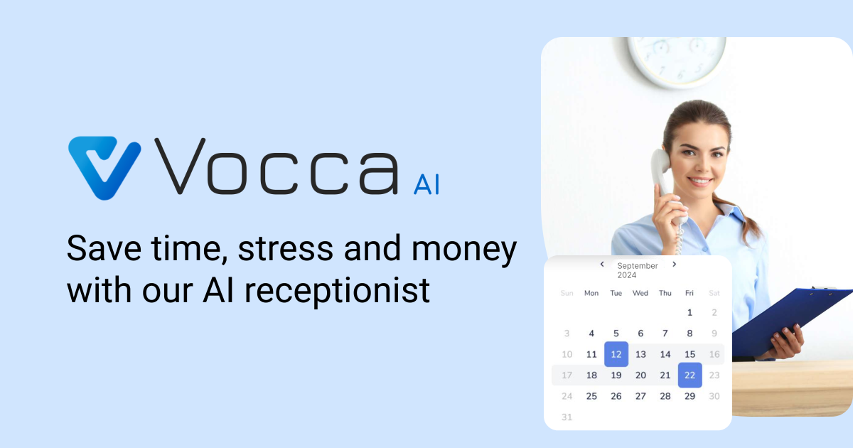 Vocca - AI Call Center for healthcare - Your AI receptionist build for