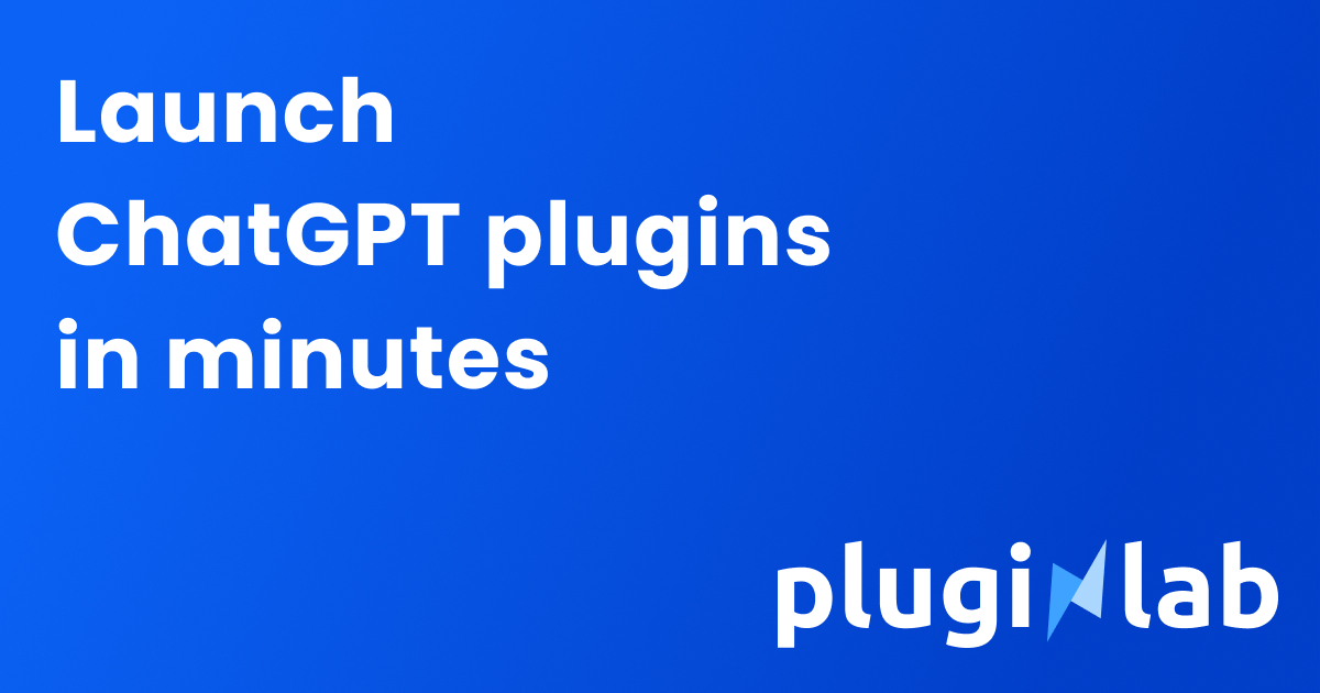 ChatGPT Plugins - We help you launch your ChatGP