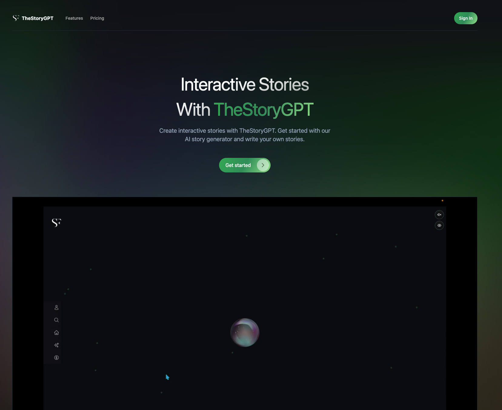 TheStoryGPT - Craft and share interactive st