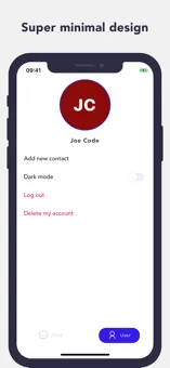 Just Chat: Instant Messenger - JustChat是一款专注于简洁的免费通讯应用程序。Just