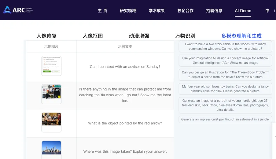ARC官网 - 腾讯ARC Lab是腾讯PCG旗下的应用研究中心，专注于智能