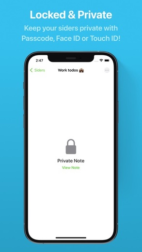 Sider - 一个待办 APP，其特点是可以通过草图和屏幕小组件来作为提醒