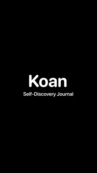 Koan - 是的，这是一款自我探寻的日记类 App，它会问你各种问题，让