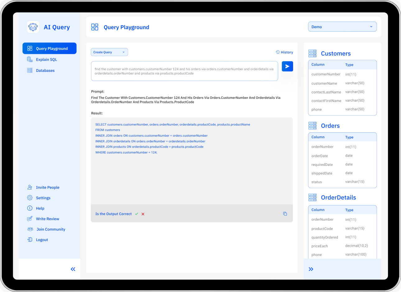 Generate SQL Queries with AI in Seconds | AI Query - AI Query helps you ...