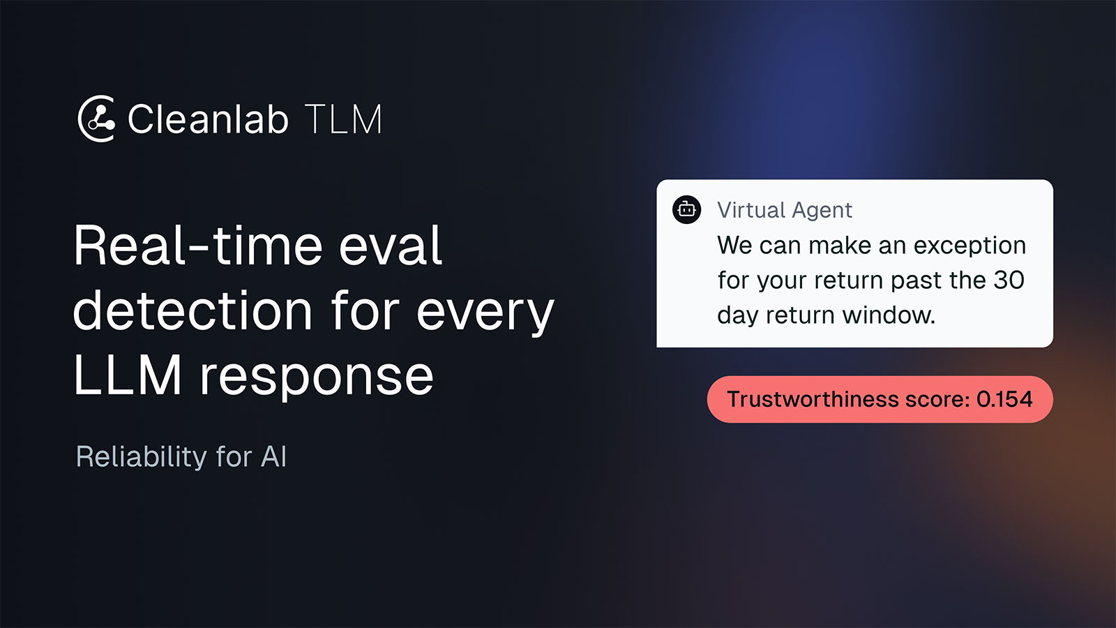 Cleanlab Chat - Try out Cleanlab’s Trustworthy