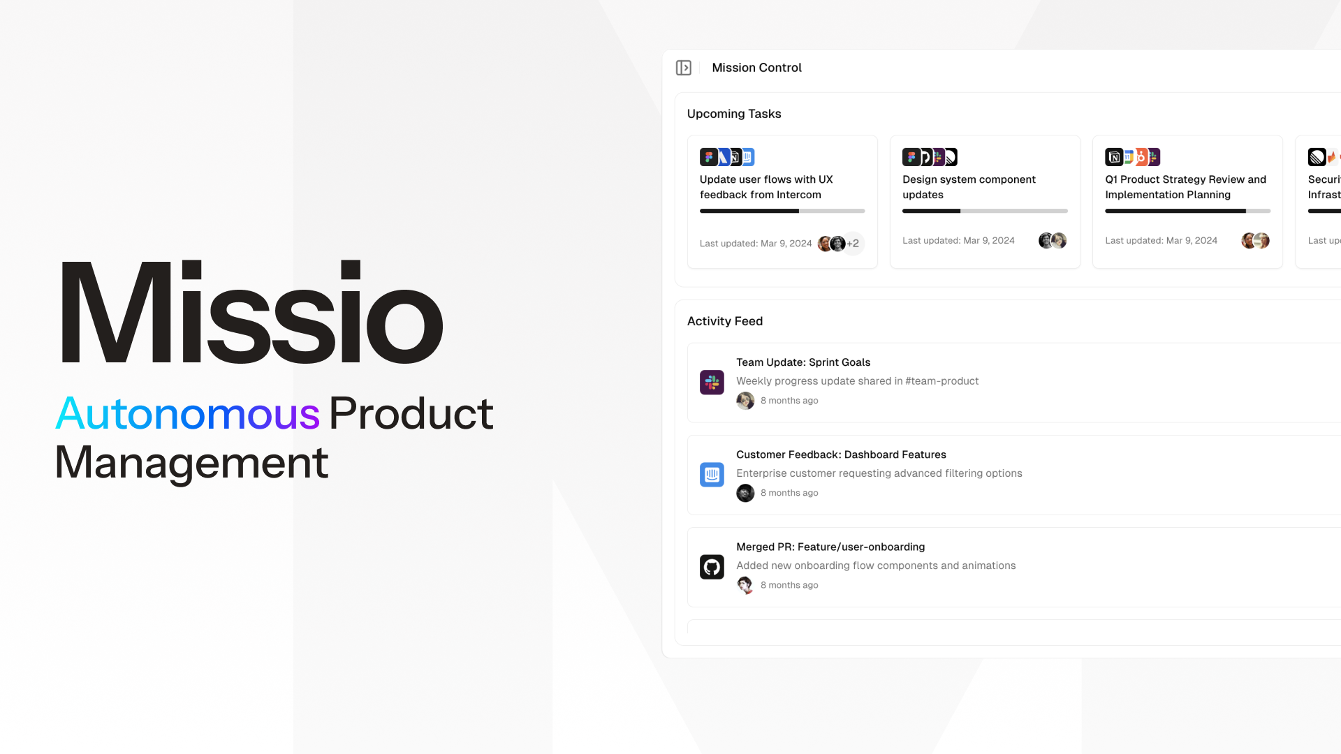 Autonomous Product Management | Missio - Missio helps product teams bui