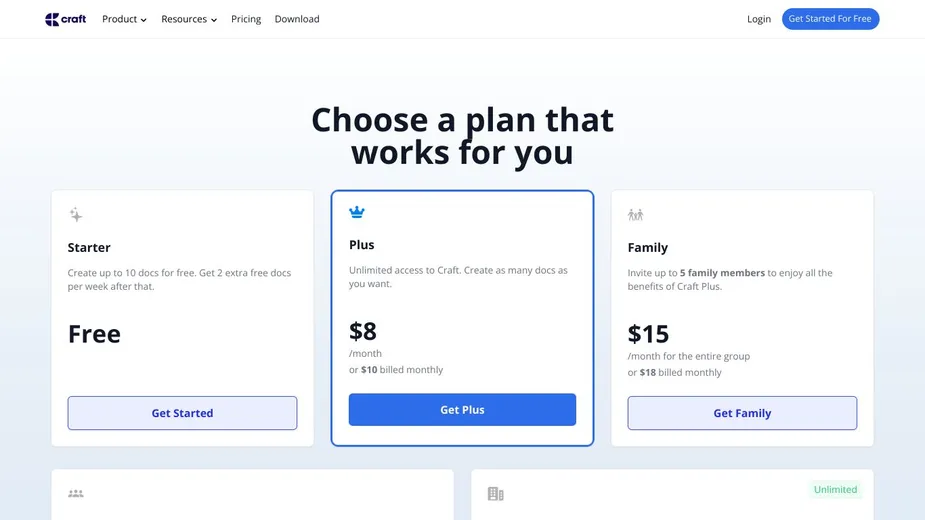 Craft the best docs in the world - 你所创建、规划和安排的一切，都能按照你完美组织的方式进行。