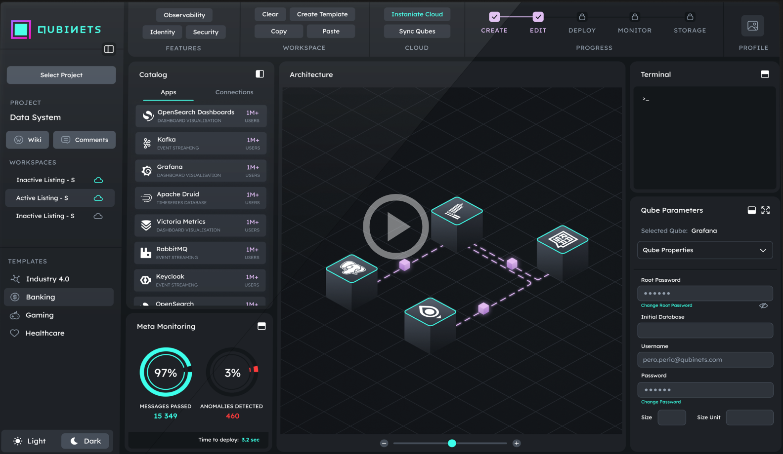 Home - Qubinets - Qubinets is an open-source pla