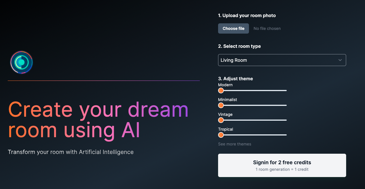 roomdesigner.ai | Dream Room Designer, design your room with artifical ...