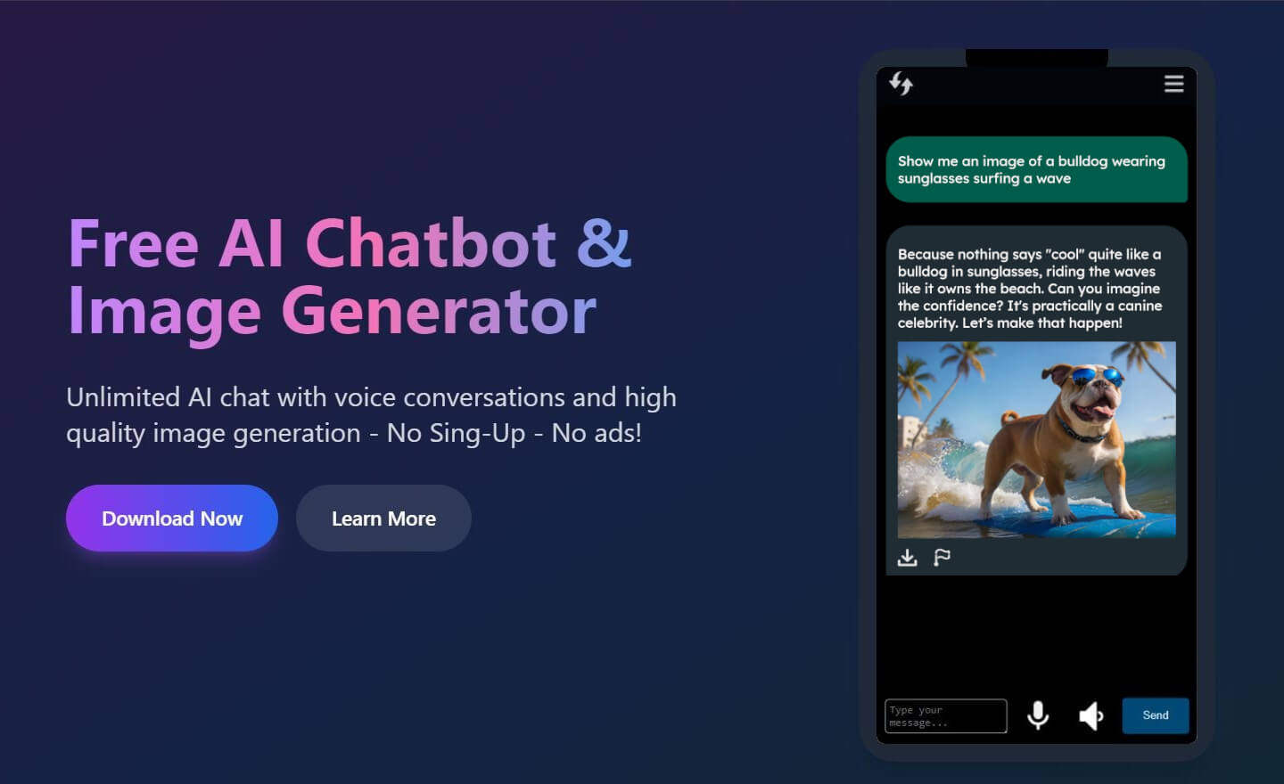 Free AI Chatbot & Image Generator - Get unlimited, free AI chat an