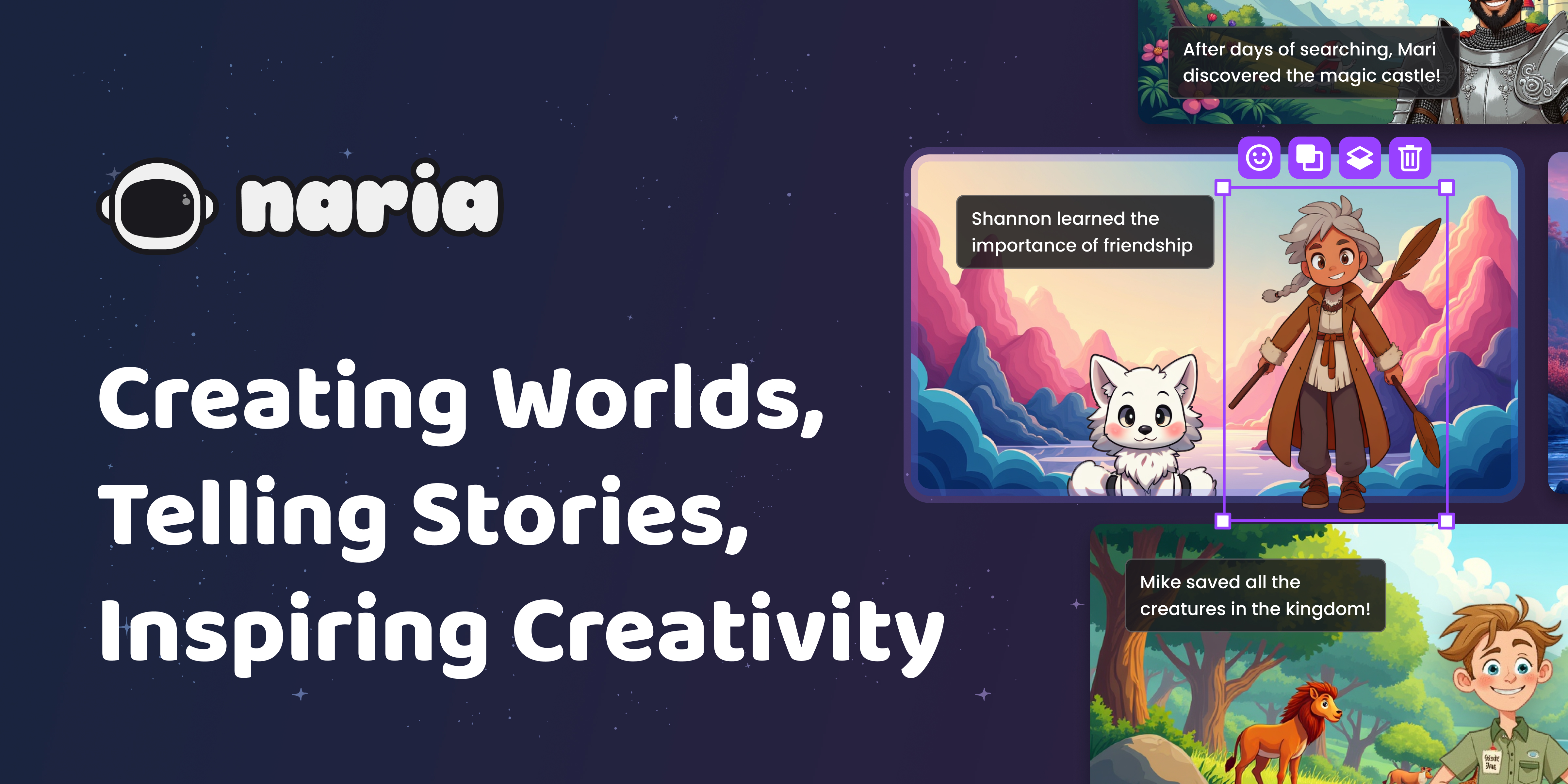 Naria - Screen time that inspires - With screen time here to stay,