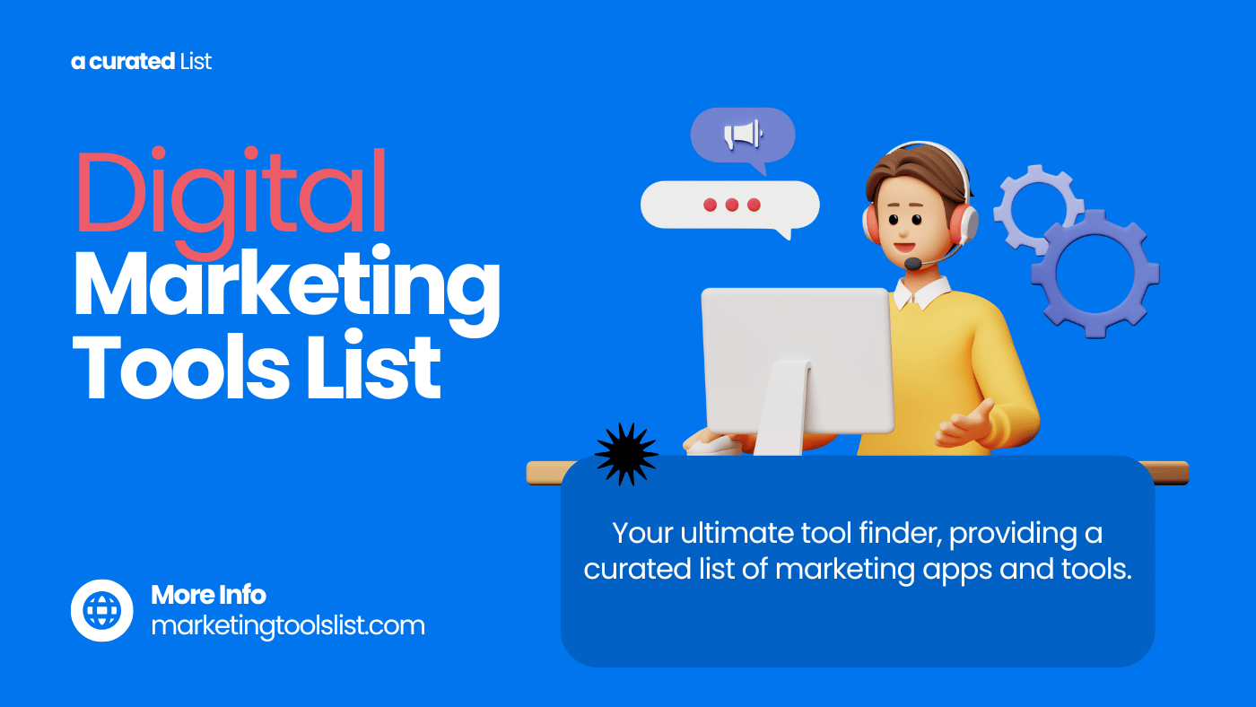 Marketing Tools List: Best Marketing Apps and Tools List - Reviews ...