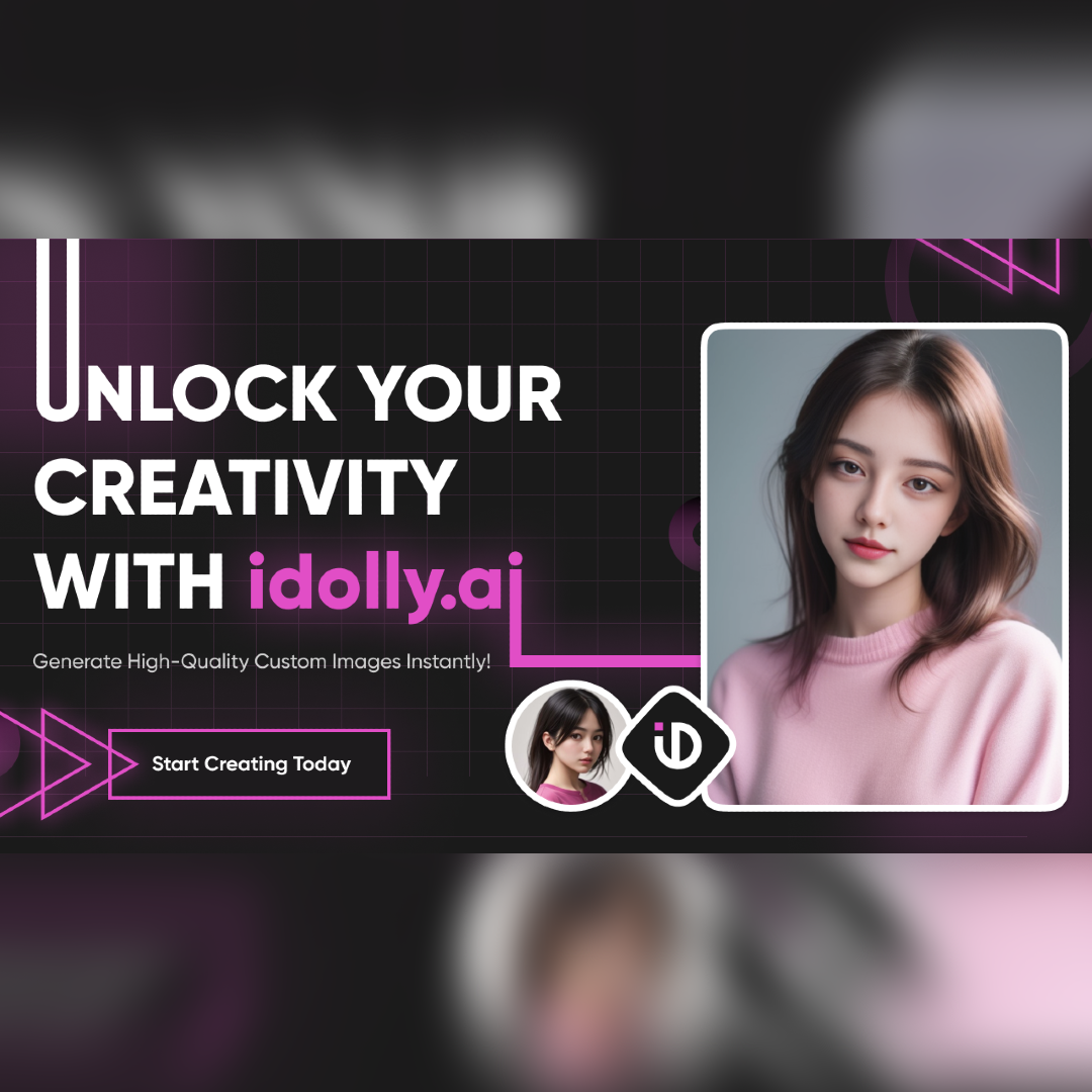 Idolly - idolly.ai将您的想象与AI图像创作及区块链技术相结合