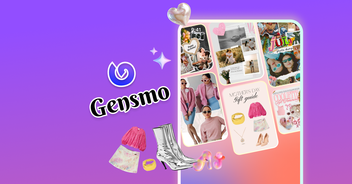 Gensmo - First AI Fashion Agent - Gensmo, your first AI fashion